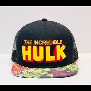 Marvel | Accessories | The Incredible Hulk Snapback Hat | Poshmark